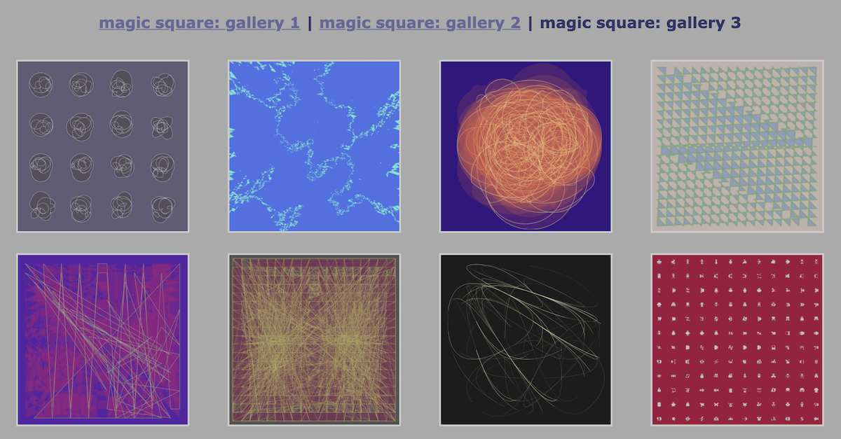 art: magic square image gallery 1